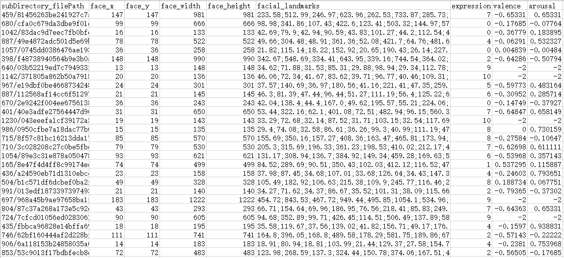 【实验必备】对AffectNet数据集进行人脸对齐的小Demo-CSDN博客