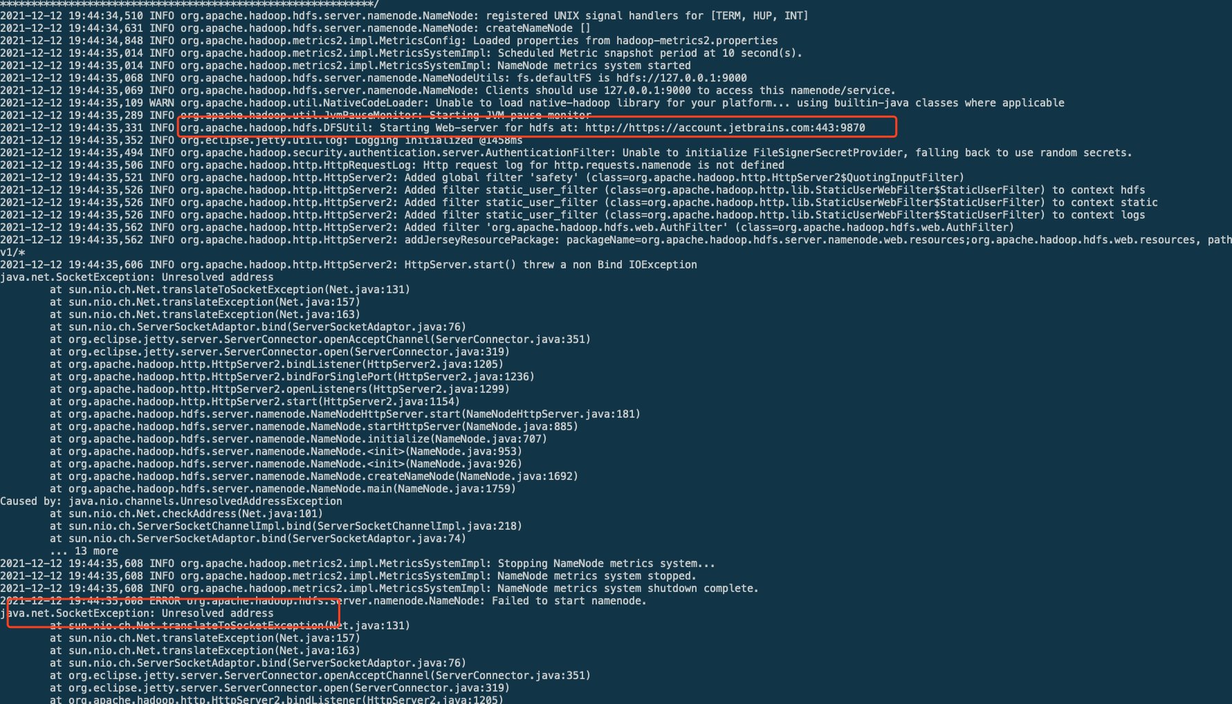 Mac环境搭建Hadoop伪分布式无法启动namenode问题解决办法_starting secondary namenodes-CSDN博客
