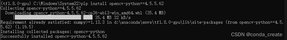 安装cv2失败-CSDN博客