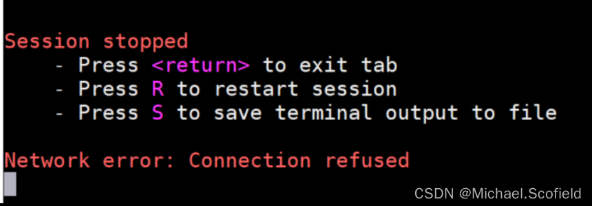 【远程服务器登录失败 Network error:Connection refused】_使用堡垒机远程linux主机时提示network error:connection refused ...