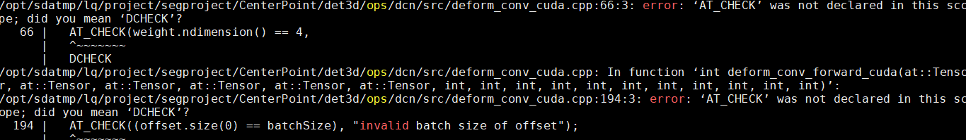 CenterPoint的环境配置error大全【已全部解决】_no apex-CSDN博客