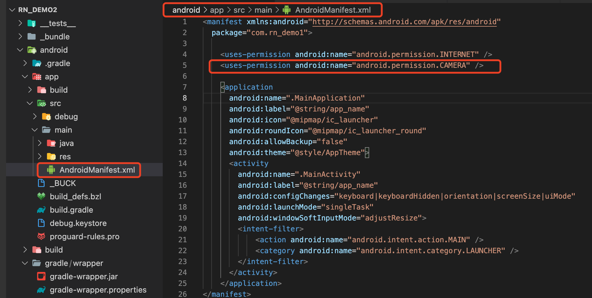 React Native + react-native-camera 实现扫描二维码「安卓」_react-native-camera qr ...