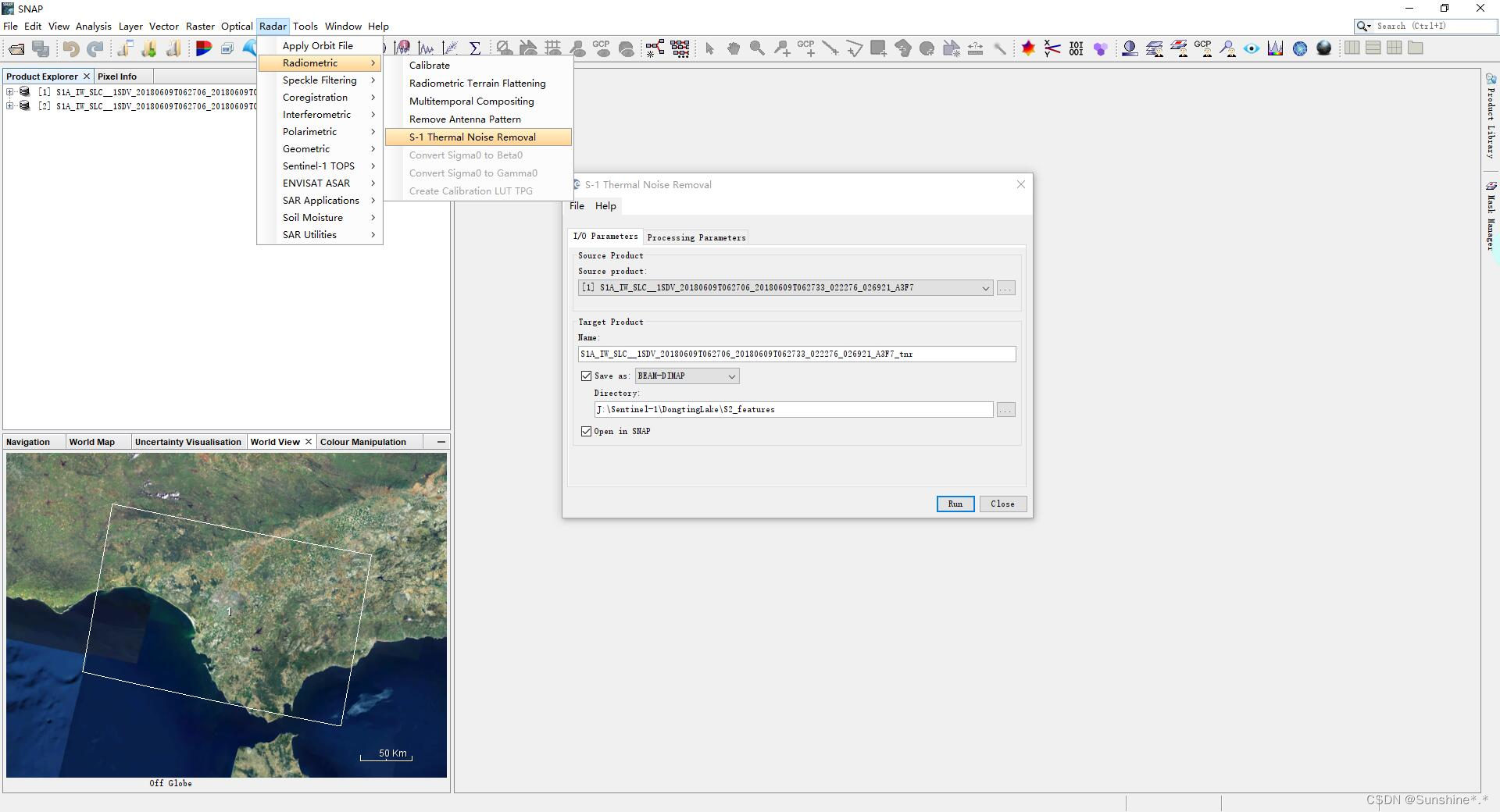 SNAP 处理Sentinel-1A数据（极化预处理，生成C2矩阵）_sentinel-1 处理-CSDN博客