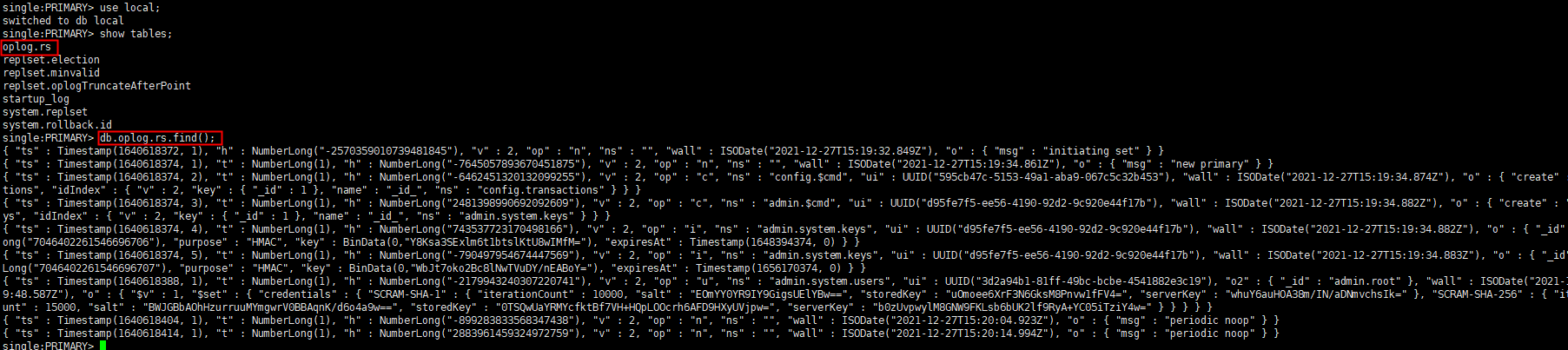 单实例MongoDB 如何开启Oplog_mongodb开启oplog-CSDN博客