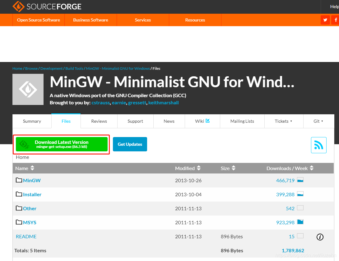 MinGW最新版本下载_mingw 最新完全版本下载-CSDN博客