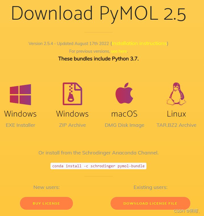 PyMOL简单操作图文介绍_pymol license-CSDN博客