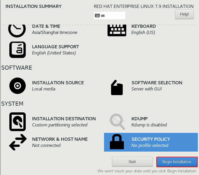 Linux Red Hat 7.9系统安装_redhat7.9安装教程-CSDN博客