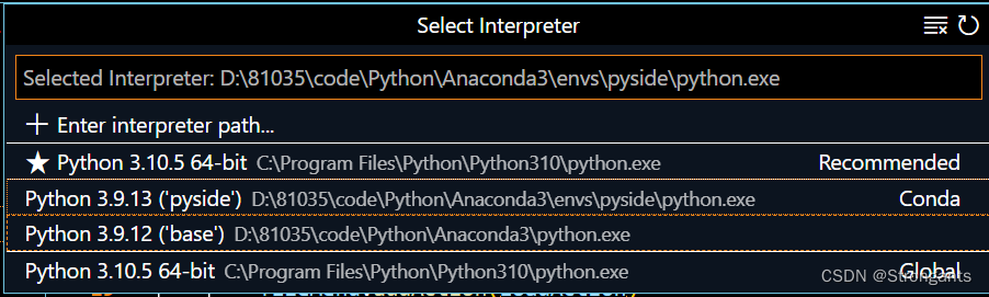 Pyside6学习教程笔记（一）：安装与vscode环境配置 Csdn博客 