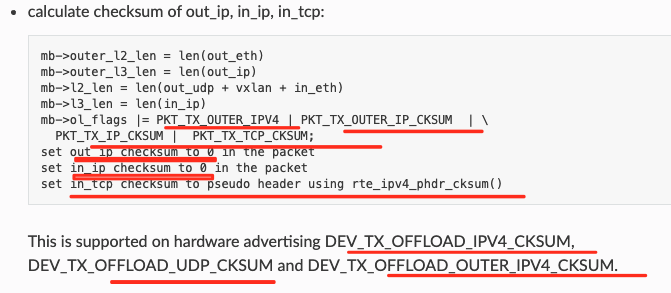 82599 网卡 DPDK vxlan inner L4 checksum offload_网卡checksum-CSDN博客