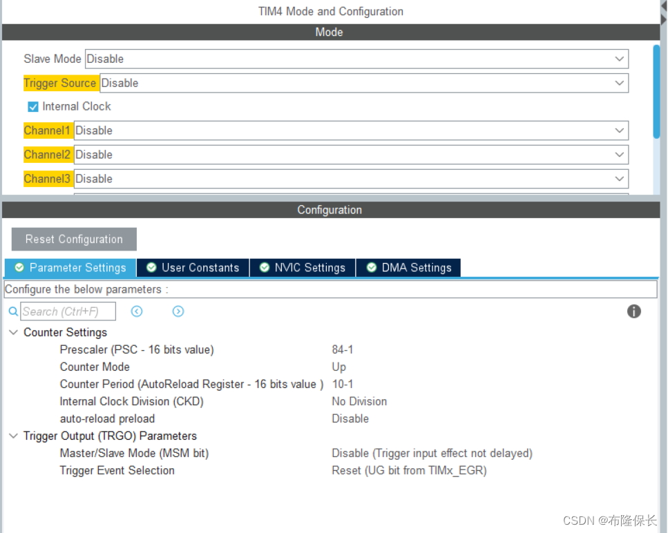 STM32之CubeMX学习笔记（10）定时器常用功能归纳_stm32编码器 cube-CSDN博客