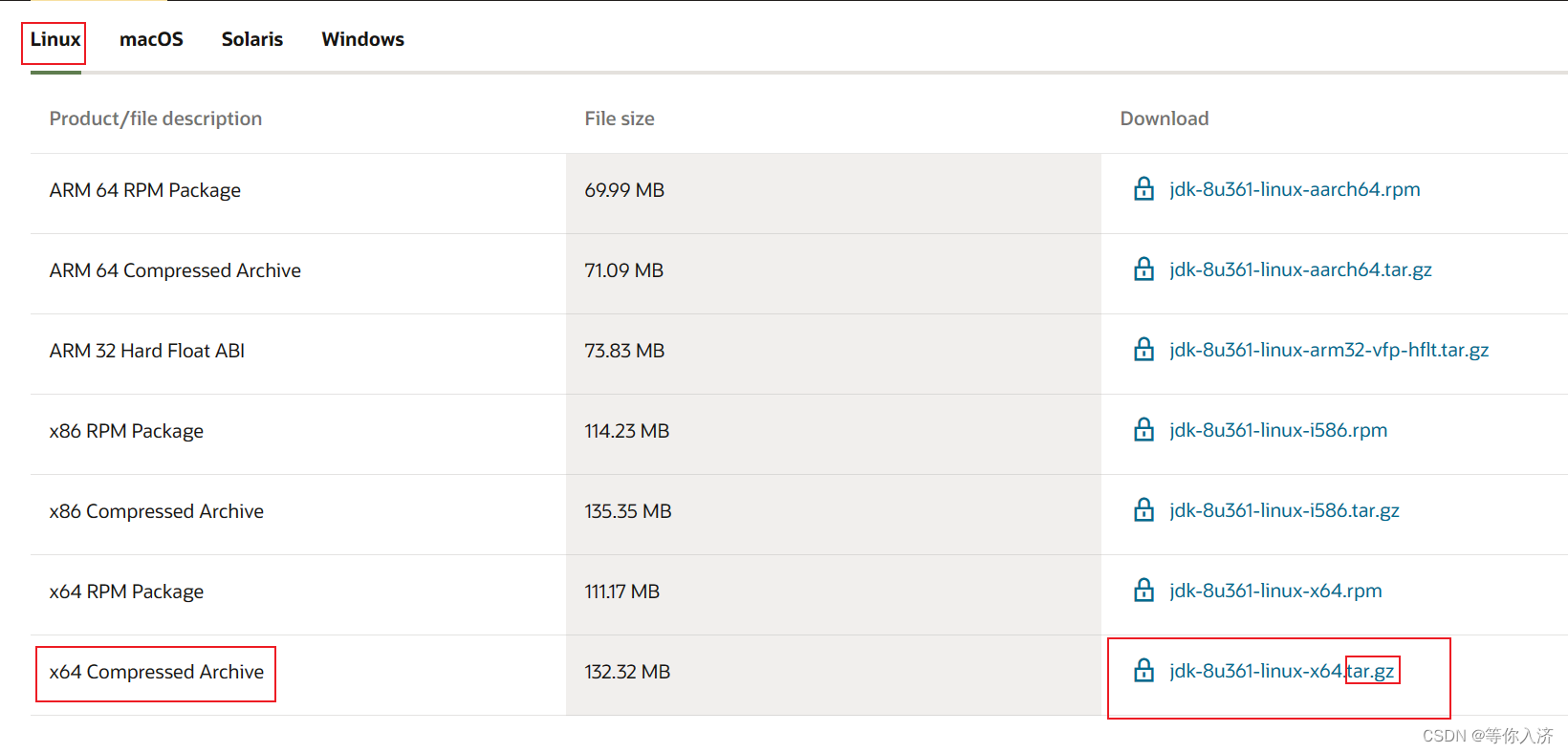 CentOS 7 安装JDK8_centos7 jdk8-CSDN博客