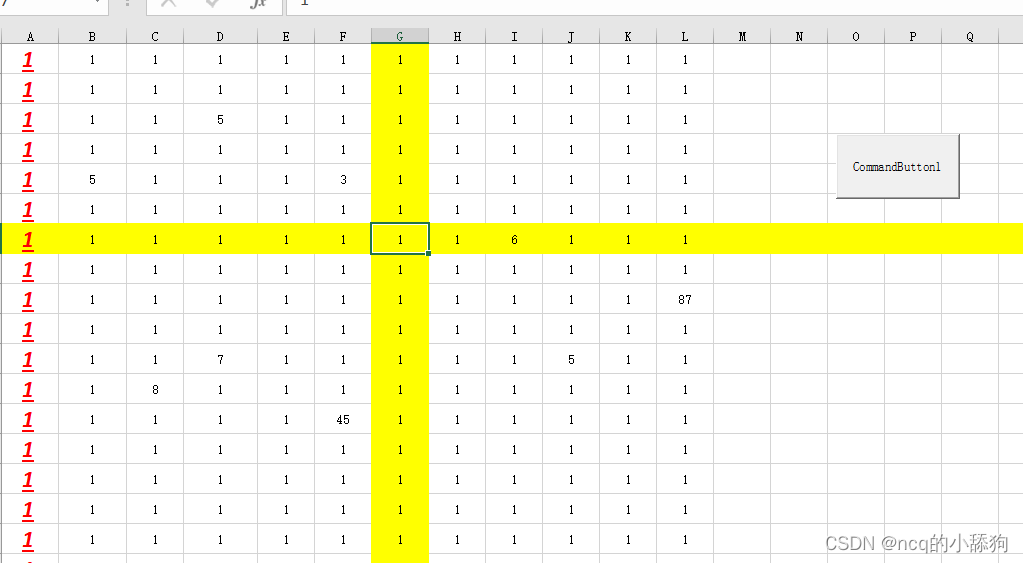 Vba智慧办公8——聚光灯效果实现vba 聚光灯 Csdn博客