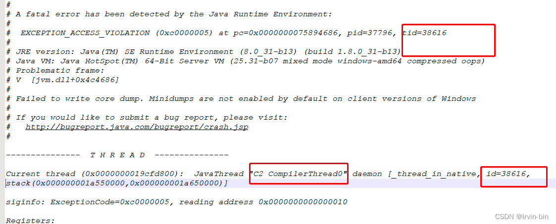 jvm.dll+0x4c4686异常_problematic frame: jvm.dll+0x4c2c16-CSDN博客