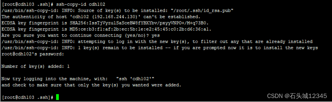 SSH免密登录以及没有.ssh目录如何办_.ssh文件夹在哪里-CSDN博客