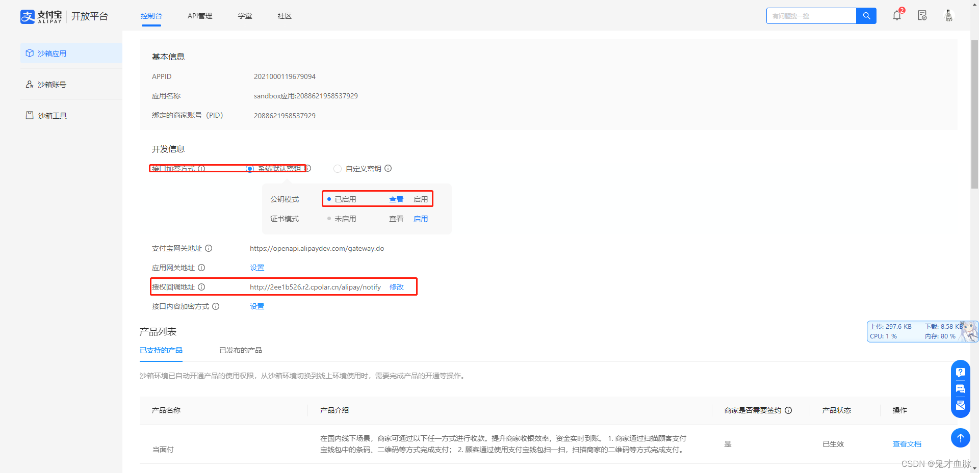 Java支付宝支付【沙箱】java支付宝沙箱支付 Csdn博客 
