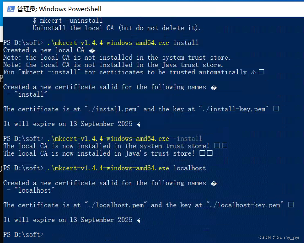 http转为https，ssl证书安装及nginx配置_mkcert-v1.4.4-windows-amd64.exe-CSDN博客