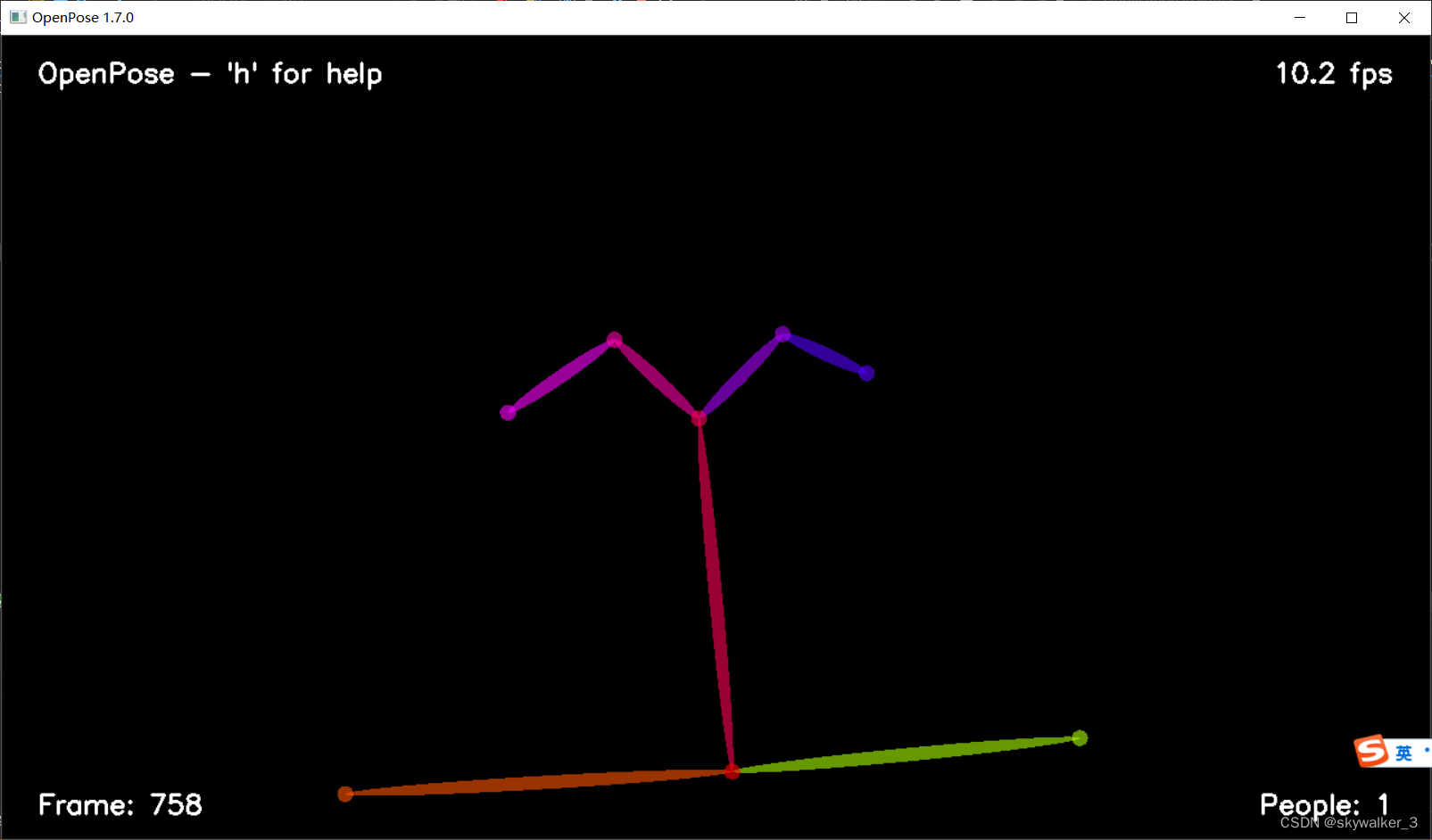 WIN10+VS2019+cudnn+cuda10.1+openpose人体行为识别（骨架提取）_openpose骨骼图下载-CSDN博客