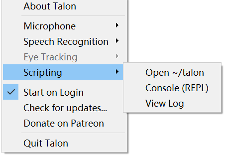声音编程(Voice Coding) Talon(一) 基本介绍与安装使用_吃熊的鱼的博客-CSDN博客
