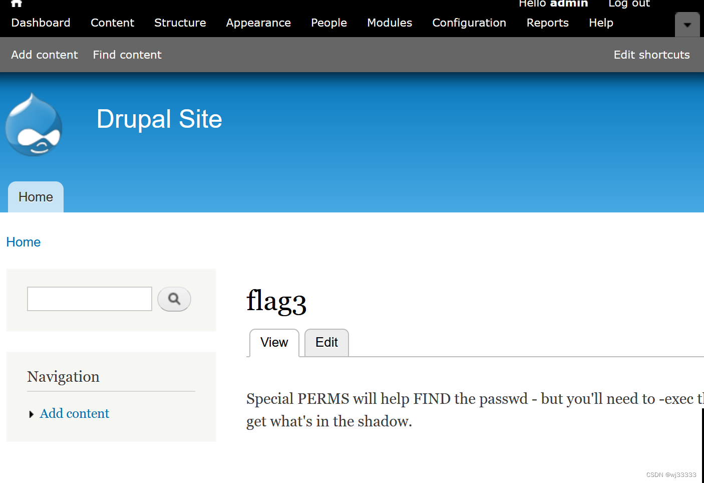 靶机4.DC-1_drupal默认配置文件-CSDN博客