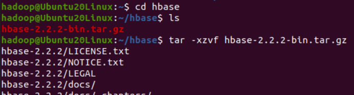 HBase2.2.2安装配置_hbase2.2.2安装和编程实践指南-CSDN博客