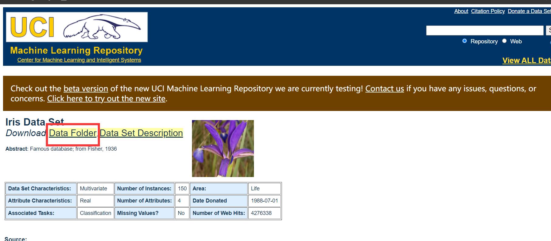 机器学习笔记一 ：读取iris数据集，并可视化_iris.data-CSDN博客