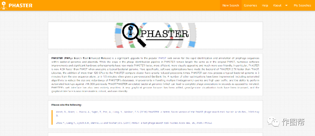 噬菌体预测软件_phaster_作图帮的博客-CSDN博客