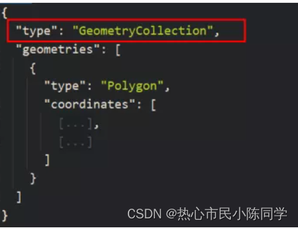 记录一下-------Eccharts加载geojson环形GeometryCollection格式的解决方案：Cannot read property ‘length‘ of ...