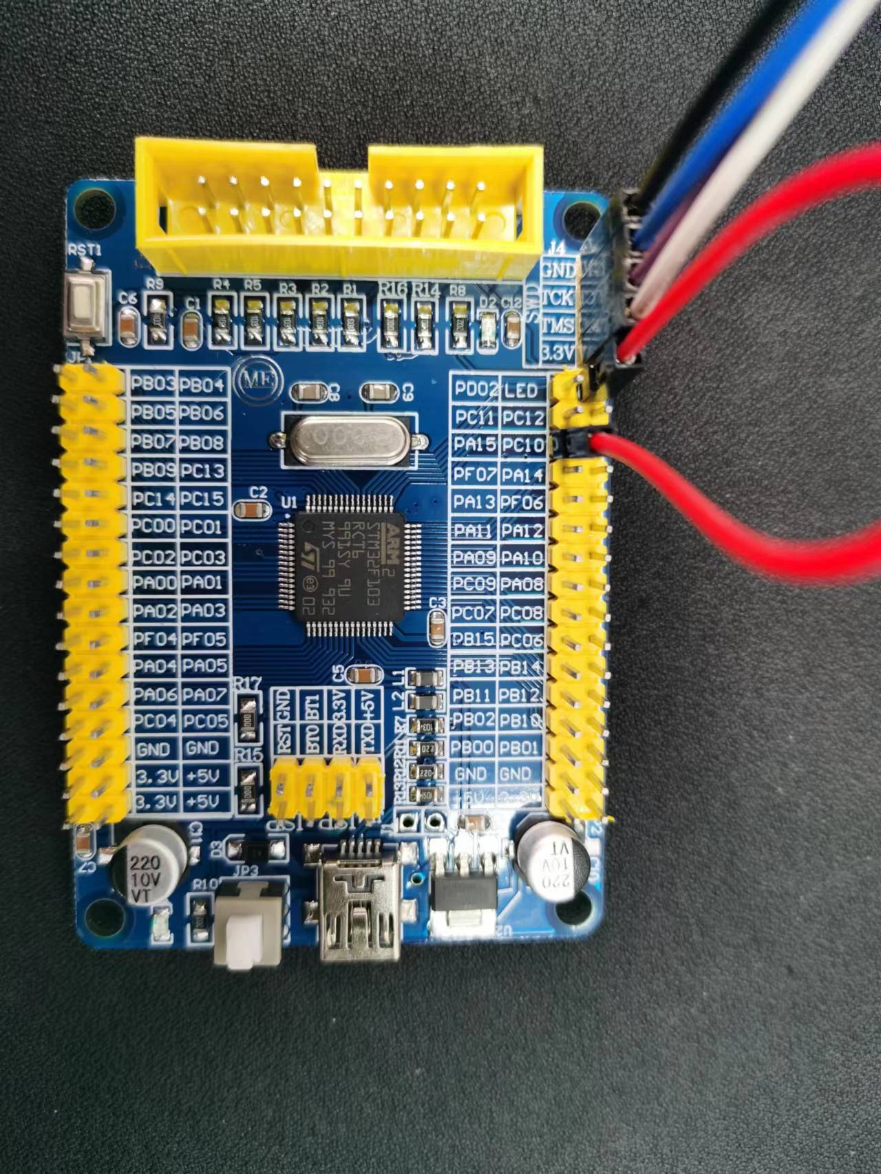 STM32F103RCT6+TIM2中断控制实现呼吸灯_stm32f103rct6呼吸灯-CSDN博客