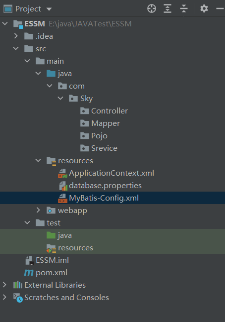 使用SSM框架的简单项目_基于ssm框架的项目-CSDN博客