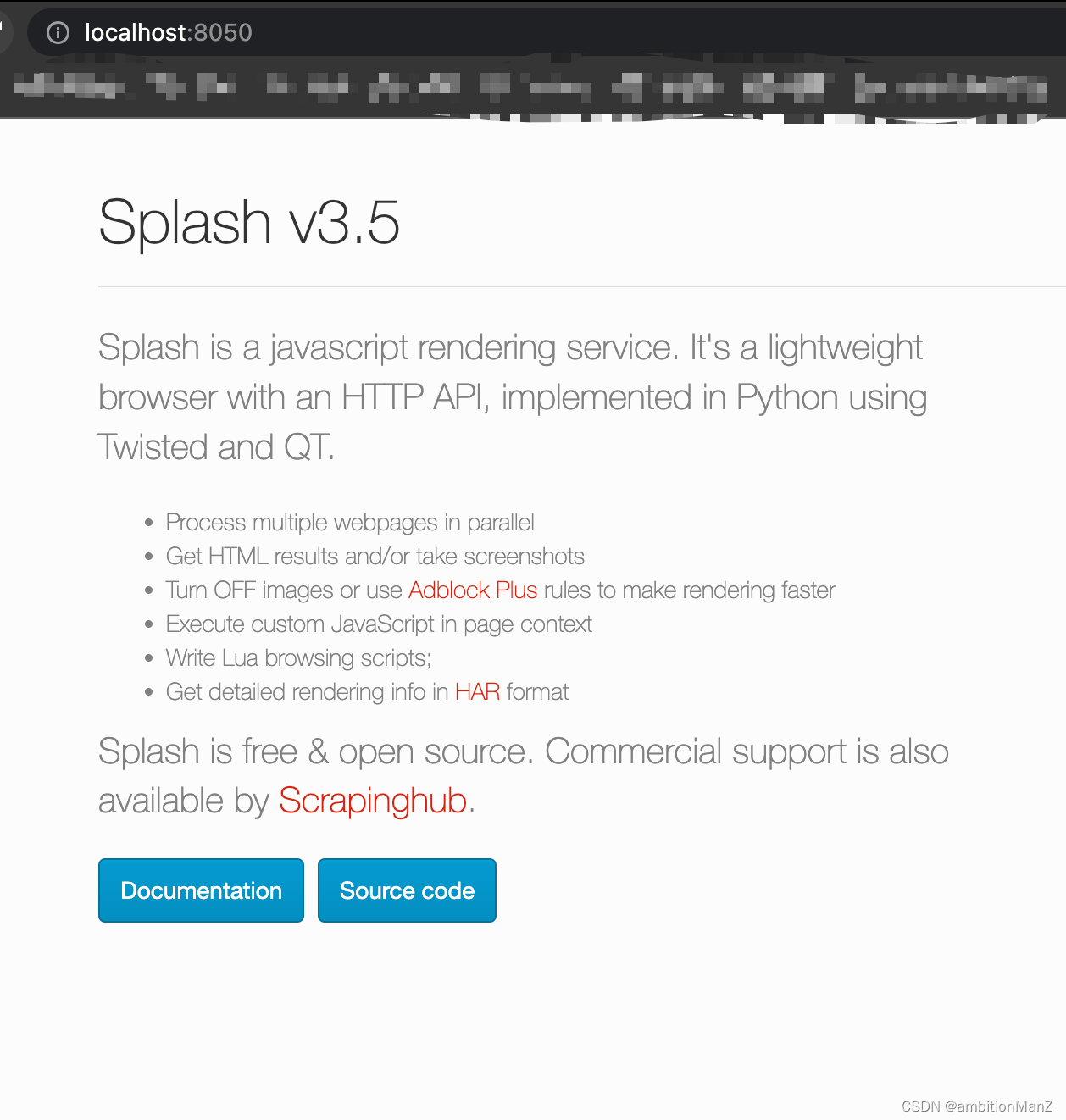 Mac的Docker环境下安装Splash_docker splash-CSDN博客