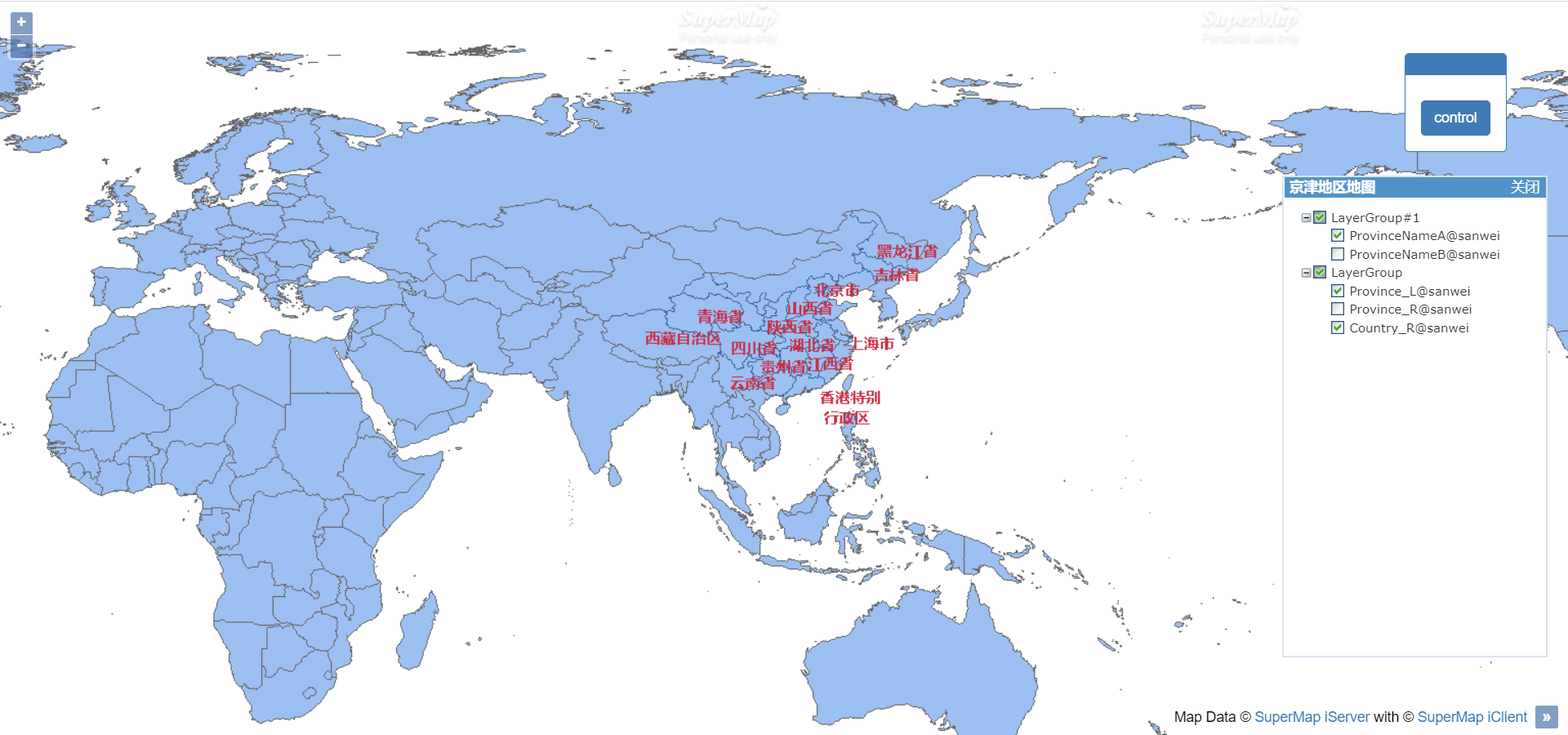 Supermap Iclient For Openlayers图层组控制实现方法supermap Iserver Openlayers Templayer Csdn博客