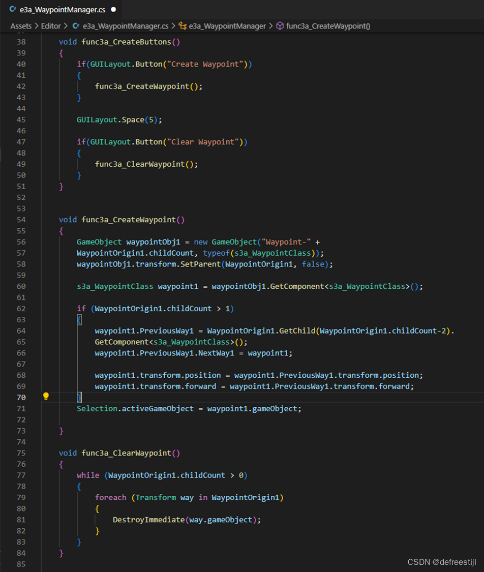 Unity3D ARPG C# Scripting 學習筆記-2 （ NPC 巡逻, 自制编辑器 ）_learn & build unity 3d mobile assassin creed ...