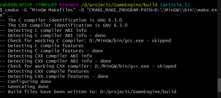 windows下cmake编译项目的方法_windows cmake编译-CSDN博客