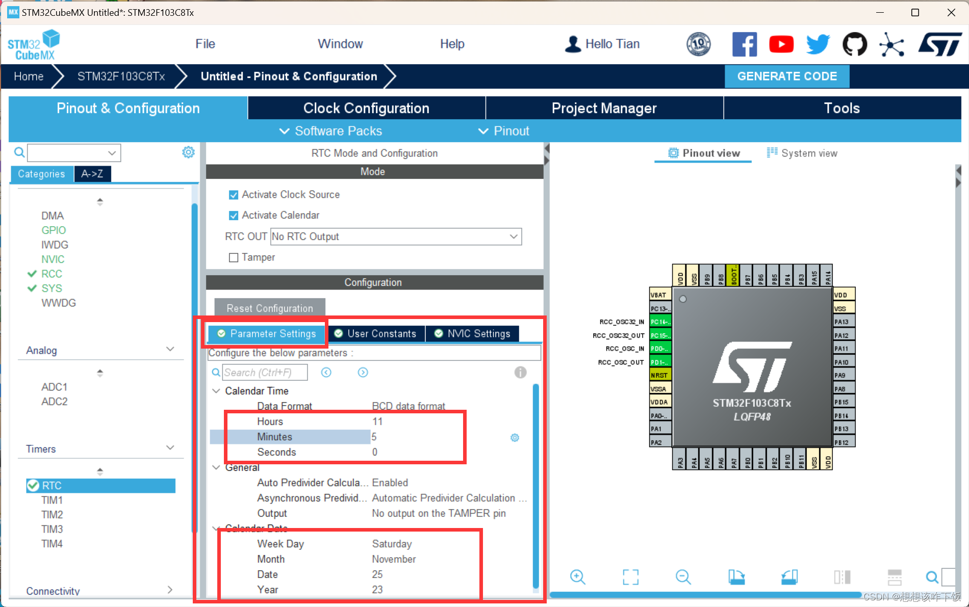 STM32RTC（实时时钟）原理及数字温度计设计_rtc实时时钟实现原理-CSDN博客