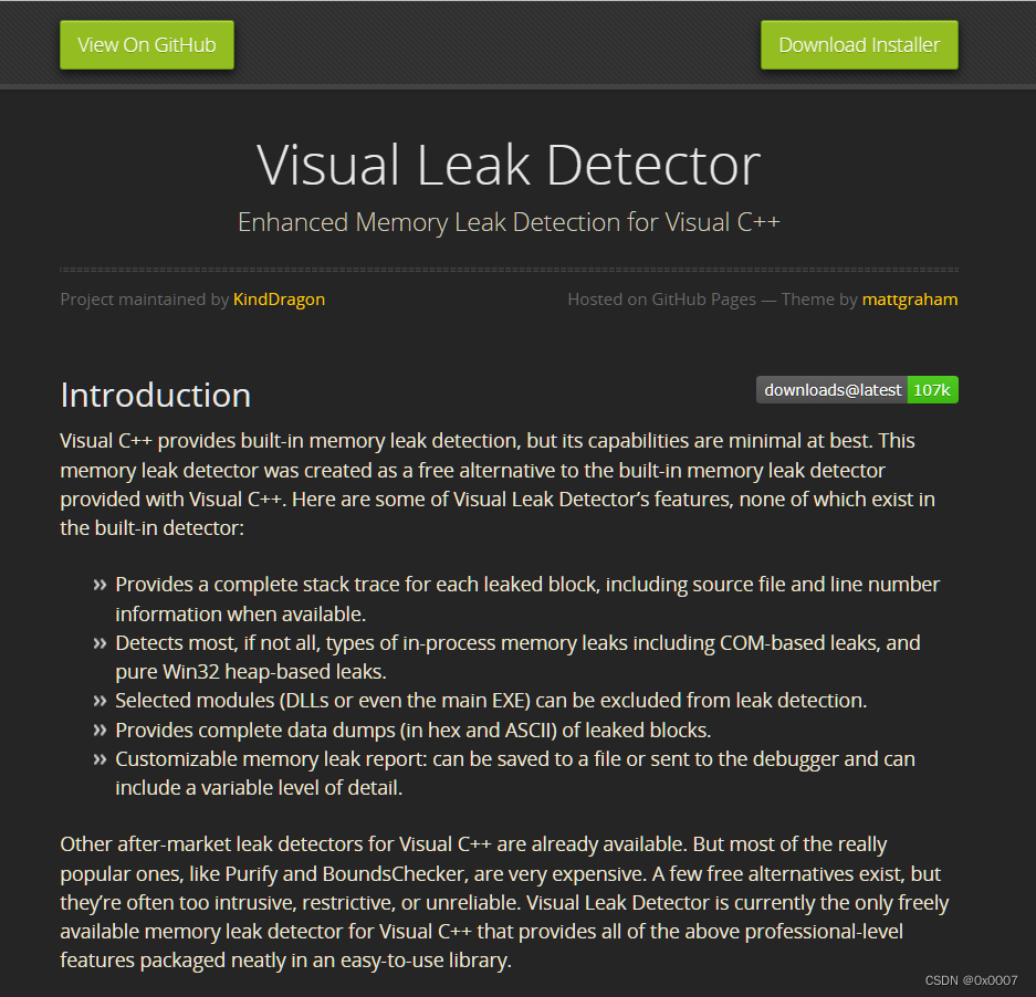 Qt / MSVC 中使用内存泄露检测工具 VLD(Visual Leak Detector)_qt内存泄漏检测工具-CSDN博客