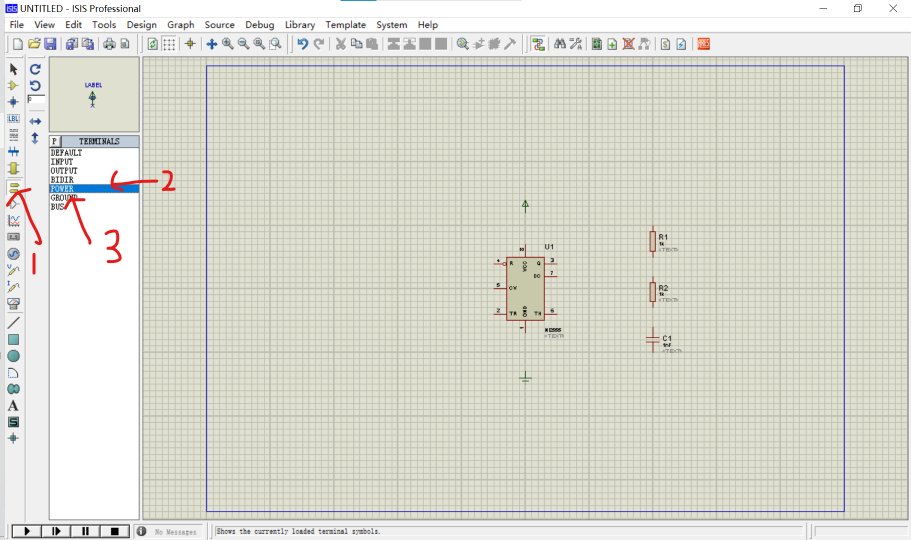 单片机——仿真软件Proteus基本使用教程_proteus怎么在单片机上画电源引脚-CSDN博客
