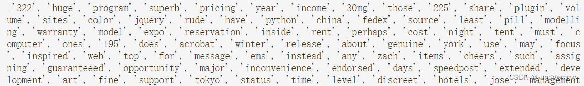 机器学习（四） 朴素贝叶斯实现垃圾邮件分类（Python代码）_请使用朴素贝叶斯分类器设计一个垃圾邮件分类系统。已知共1000封邮件,其中20封是-CSDN博客