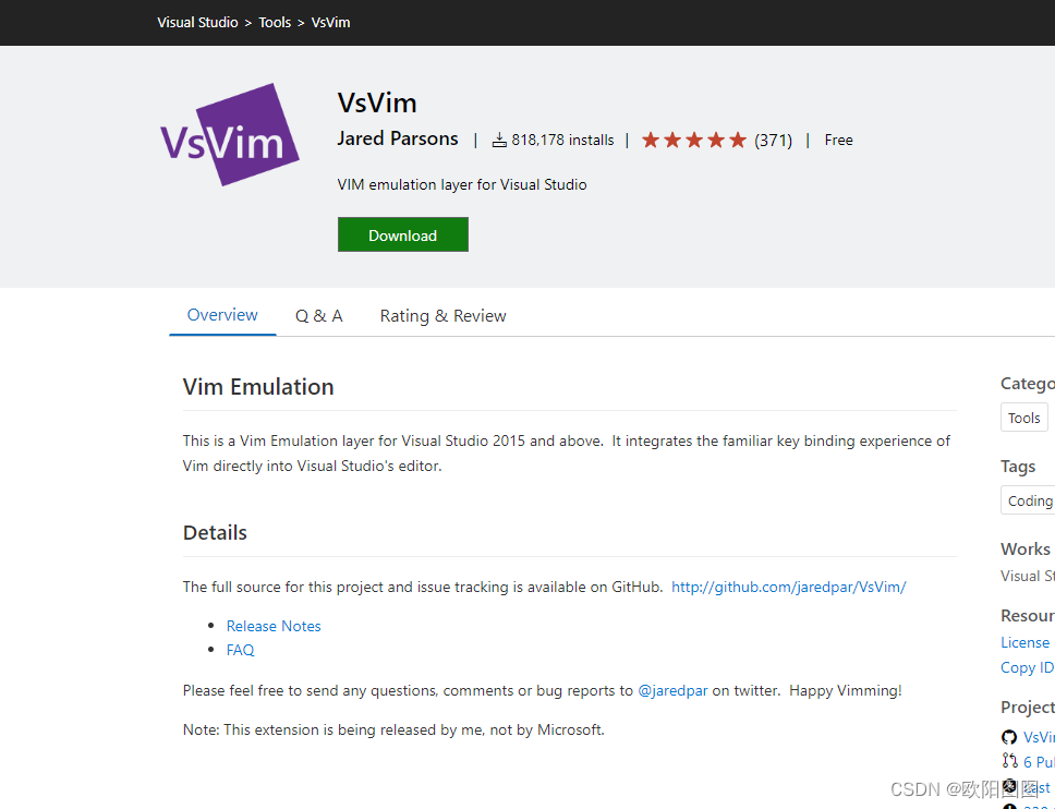 visual studio安装vsvim超级完整版本！！！-CSDN博客