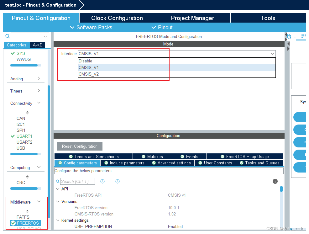 1258_使用CubeIDE增加FreeRTOS的功能_使用ide生成freertos-CSDN博客