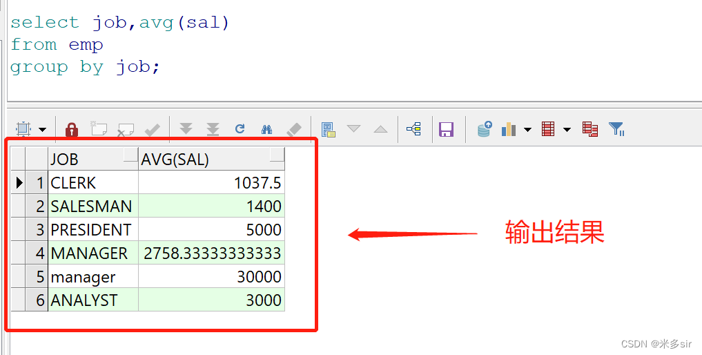 Oracle中grouping sets 操作符的使用，可以帮你生成多种分组统计结果_oracle grouping sets-CSDN博客