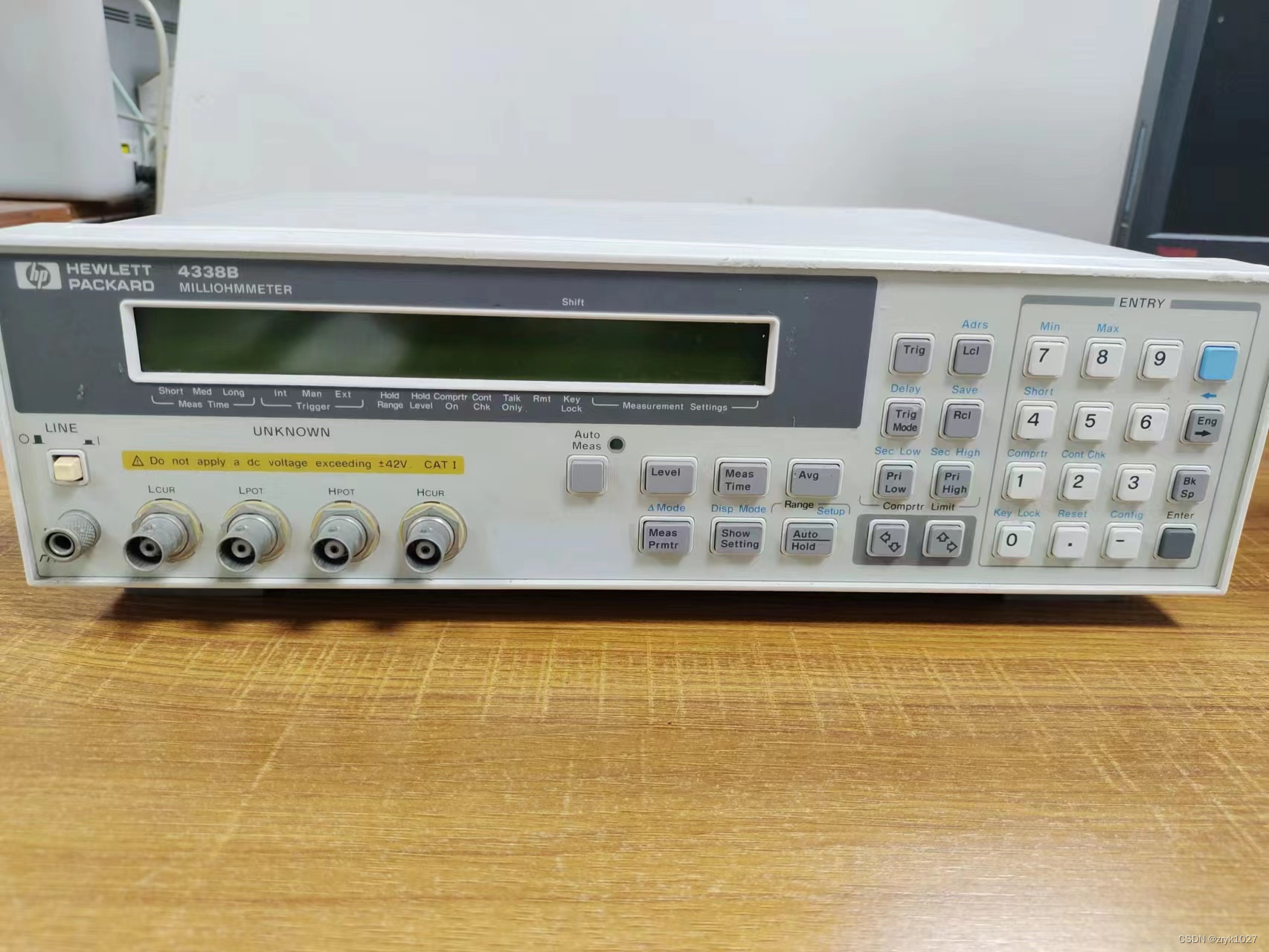 惠普HP 4338B毫欧表-CSDN博客