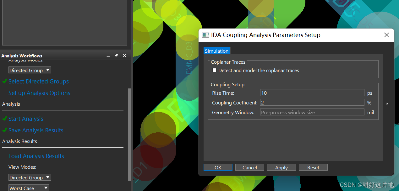 Allegro Aurora （II）--Coupling Analysis_detect and model the coplanar traces-CSDN博客