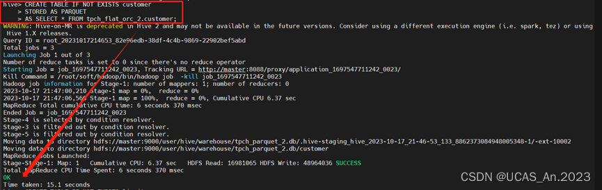 国科大《大数据技术》课程作业Hive TPC Benchmark测试_国科大数据科学导论第一次大作业-CSDN博客