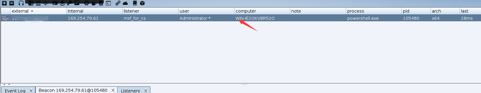 使用cs与msf进行内网横向移动_cs横向移动-CSDN博客