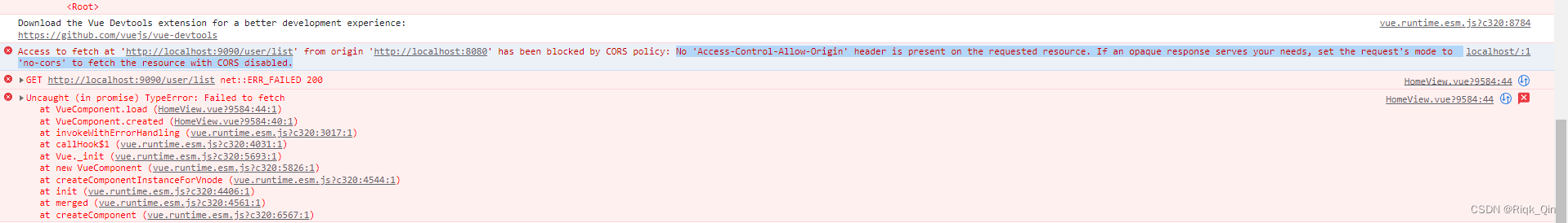 解决No ‘Access-Control-Allow-Origin‘ header is present on the requested resource. If an opaque ...