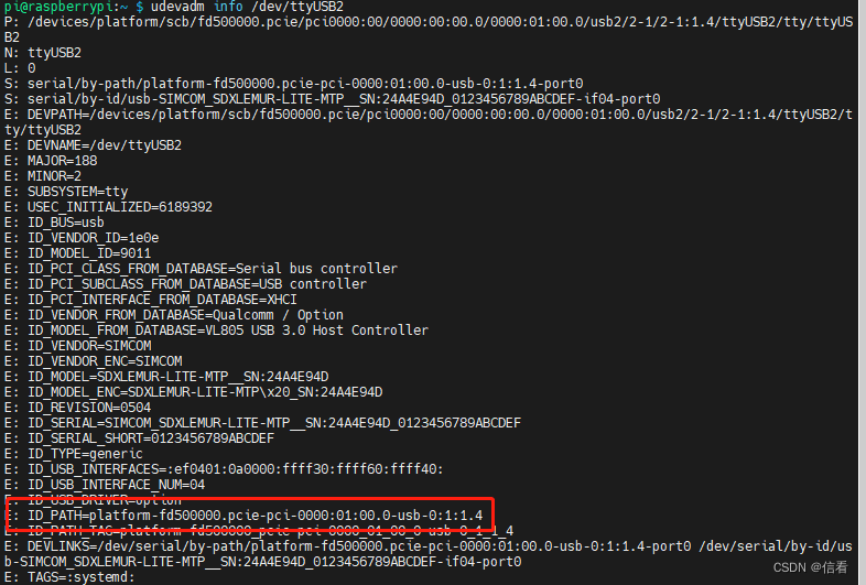 树莓派固定ttyUSB*端口-CSDN博客