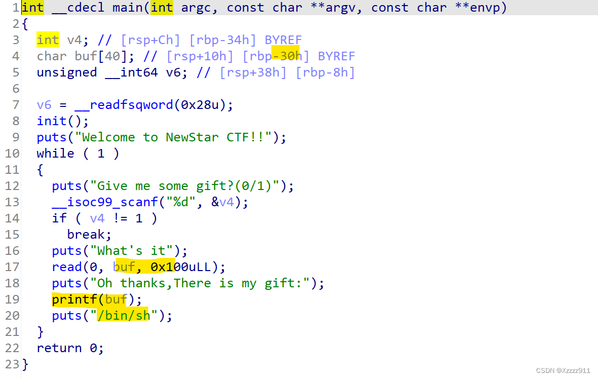 NewStarCTF 2023 [WEEK 3] PWN_newstarctf 2023 公开赛道 pwn-CSDN博客